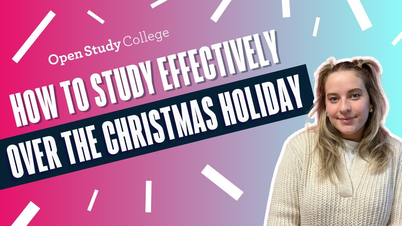 How To Study Effectively Over The Christmas Holidays | TOP TIPS! - YouTube