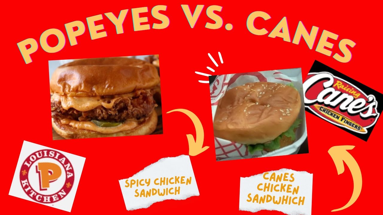 POPEYES VS. RAISING CANES (WHICH IS BETTER) - YouTube