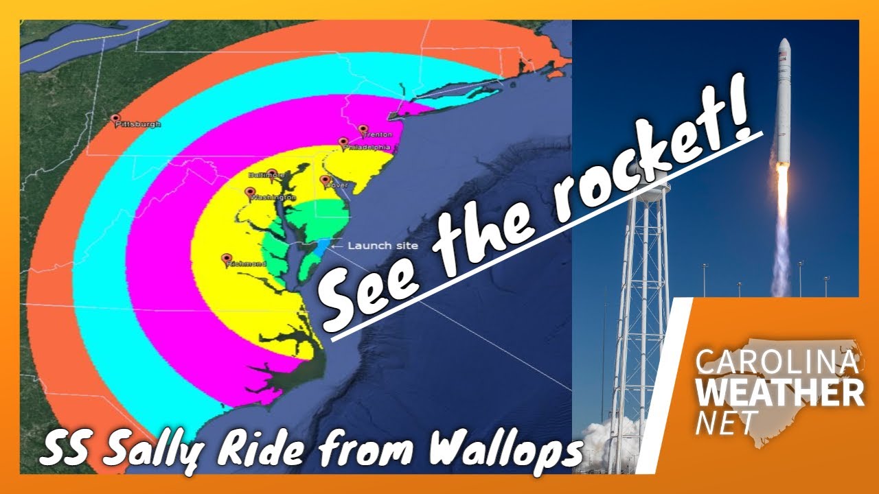 Fire alarm scrub: NASA Wallops antares rocket launch w SS Sally Ride to ...