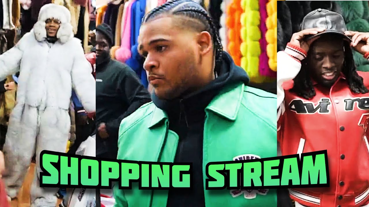 Fanum IRL SHOPPING STREAM in NYC - YouTube