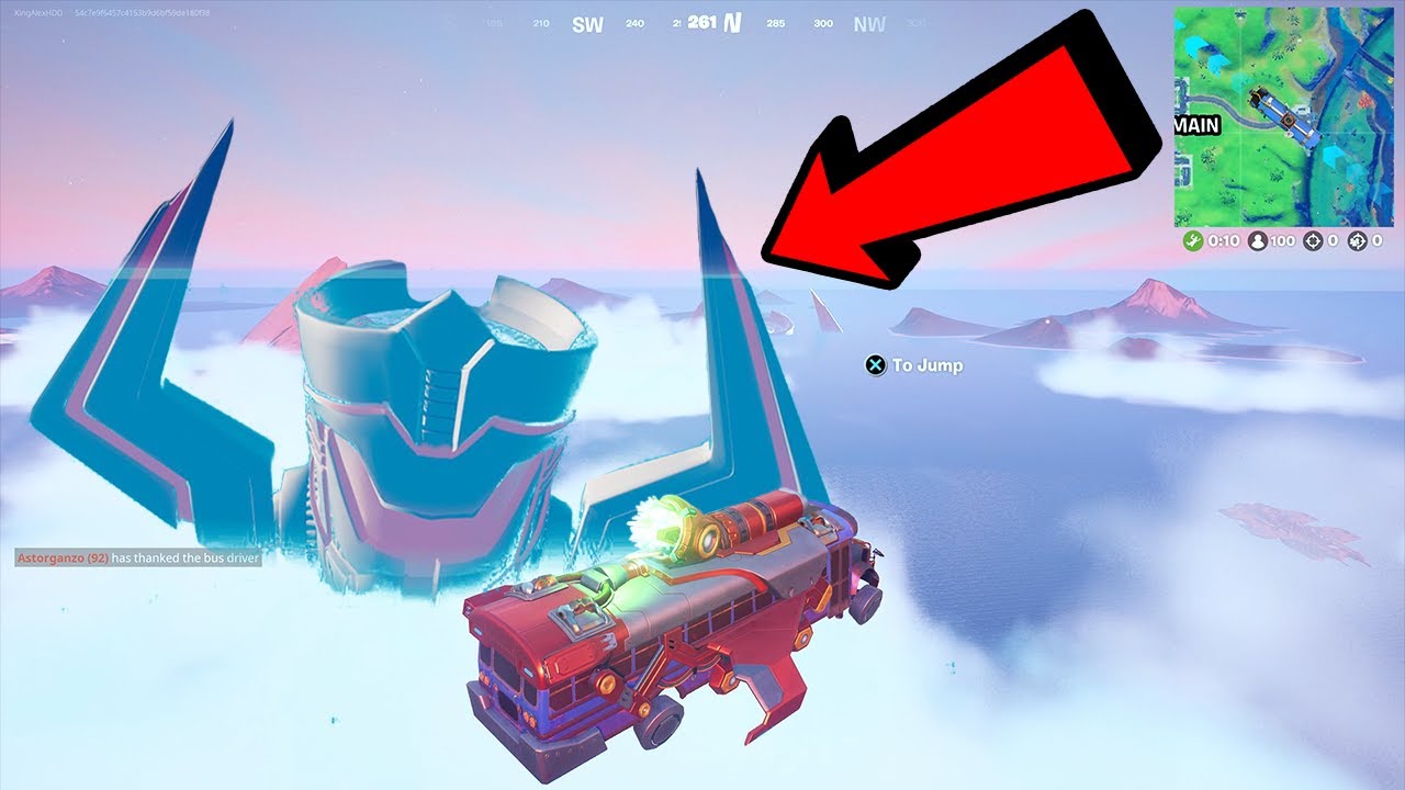 Fortnite Galactus FULL EVENT OUT NOW (Galactus Spotted Location ...