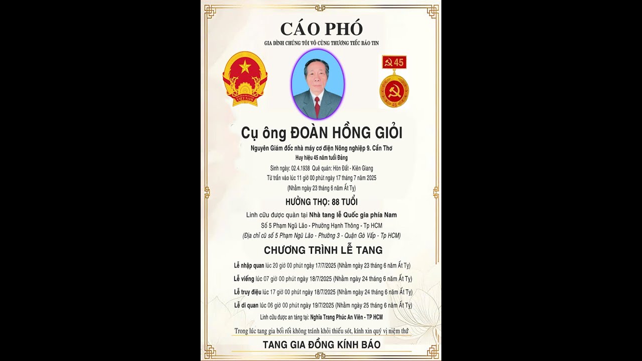 Phim Le Tang Cu Ong Doan Hong Gioi - YouTube