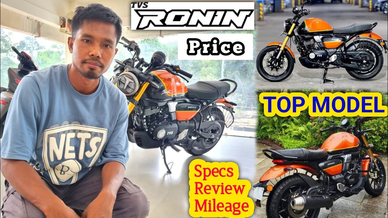 TVS RONIN 225 TOP MODEL Orange Color | Mileage Specs Onroad Price Etc ...