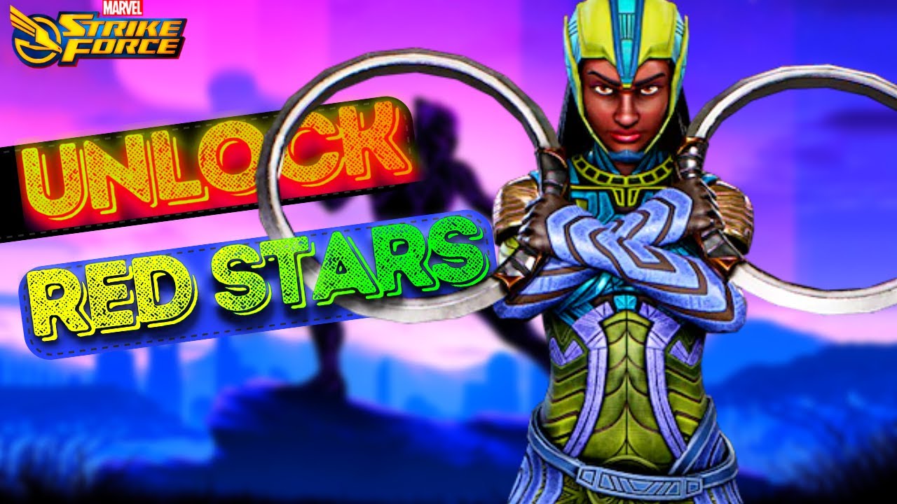 Please Just Give Me 4 Red Stars on Nakia | Marvel Strike Force - YouTube