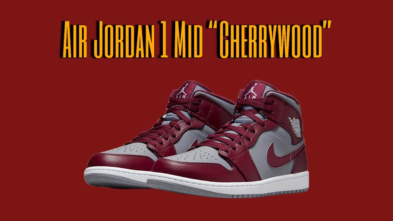Air Jordan 1 Mid “Cherrywood” drops October 28, 2022 DETAILED LOOK ...