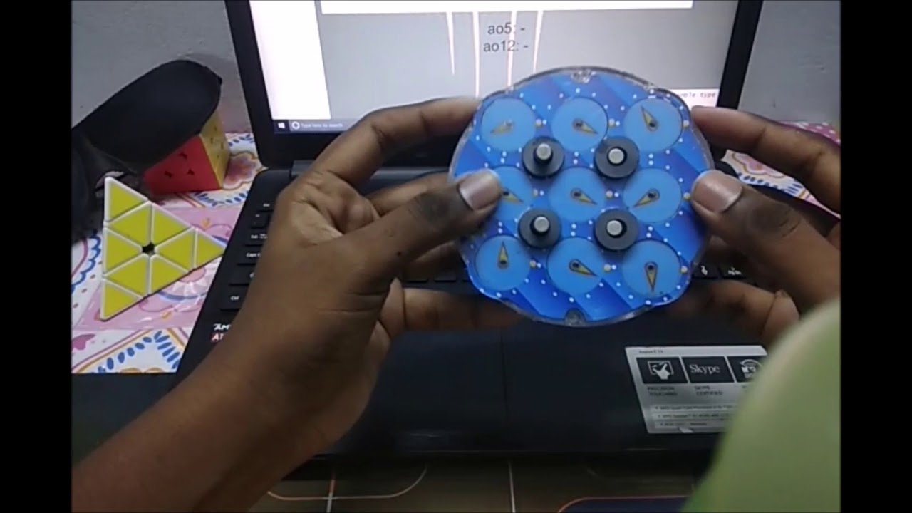 Rubik's Clock Advanced Walk Through Solves Feat. MAGNETIC CLOCK | Saravanan Gowthaman - YouTube