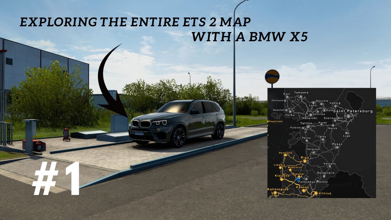 Exploring the entire ETS 2 map #1 - YouTube