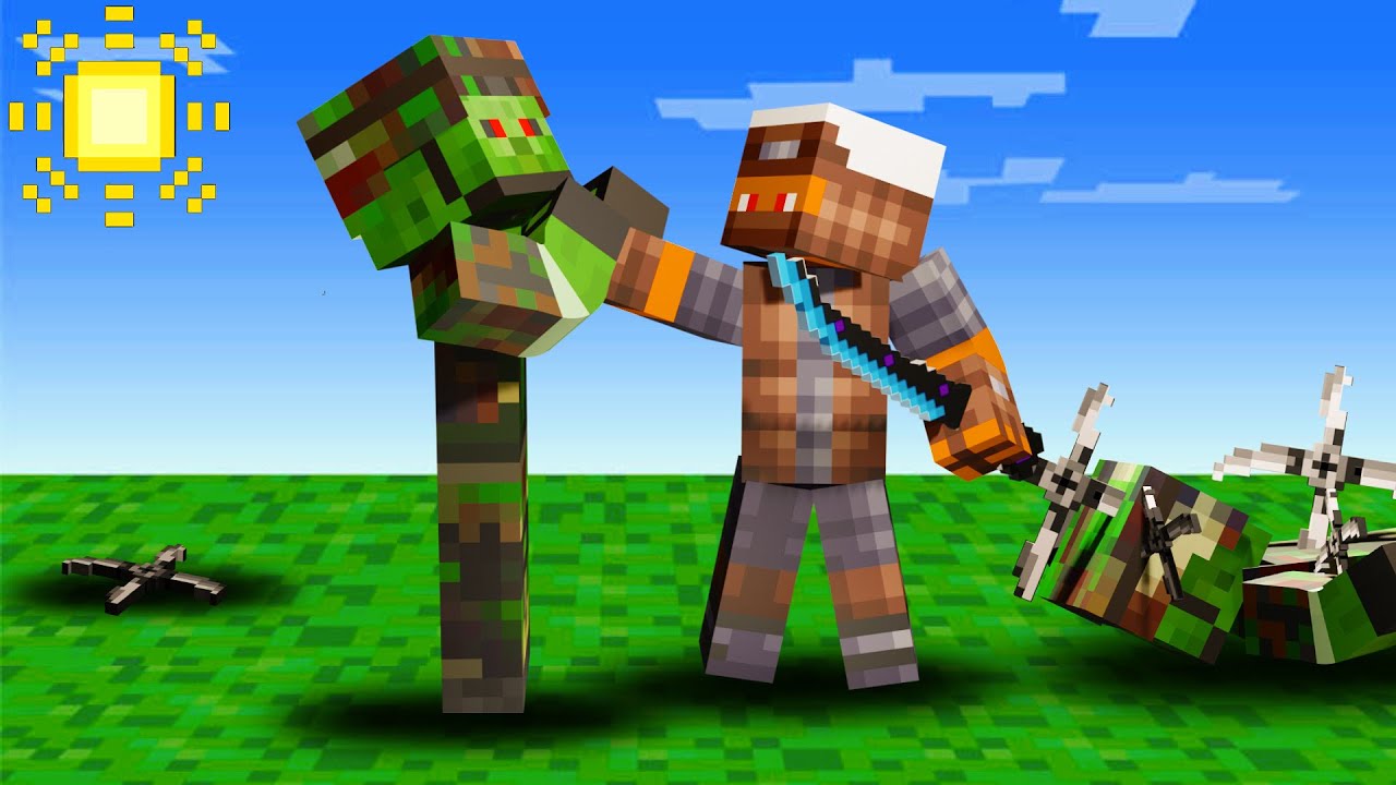 Minecraft ninjas of zombie city | Ep 1:Apocalyptic - YouTube