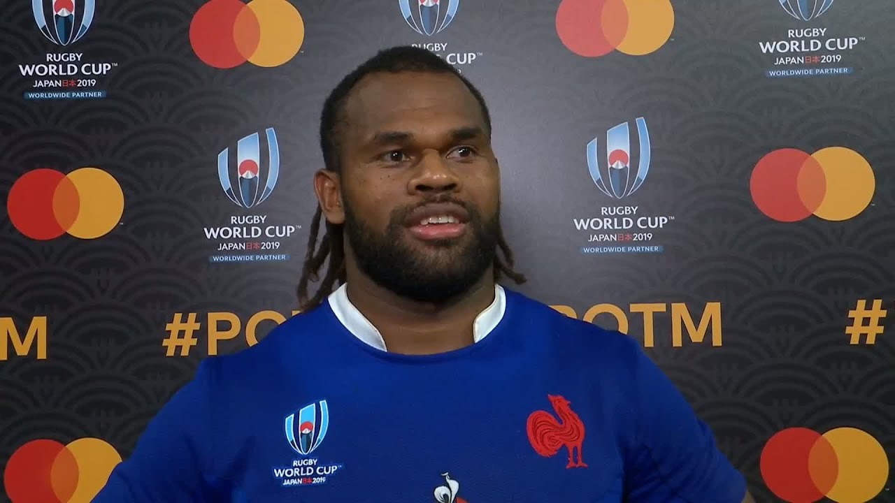 Alivereti Raka wins Mastercard Player of the Match for France - YouTube