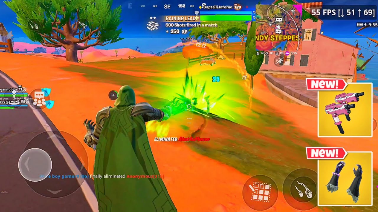 Samsung S23 Ultra 60 FPS Fortnite Mobile Gameplay *NEW ULTRA DOOM ...