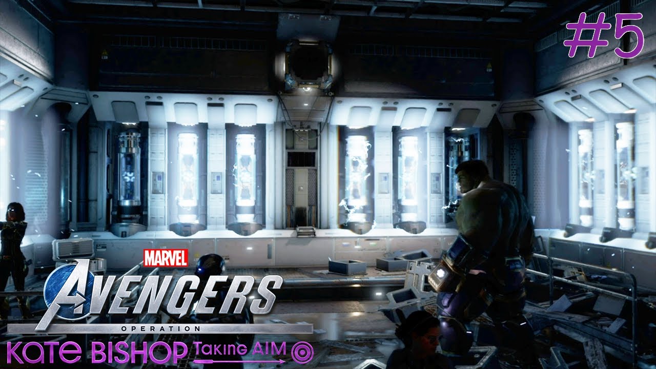Kate Bishop Taking AIM - Building a Bridge - Marvel Avengers Gameplay ...