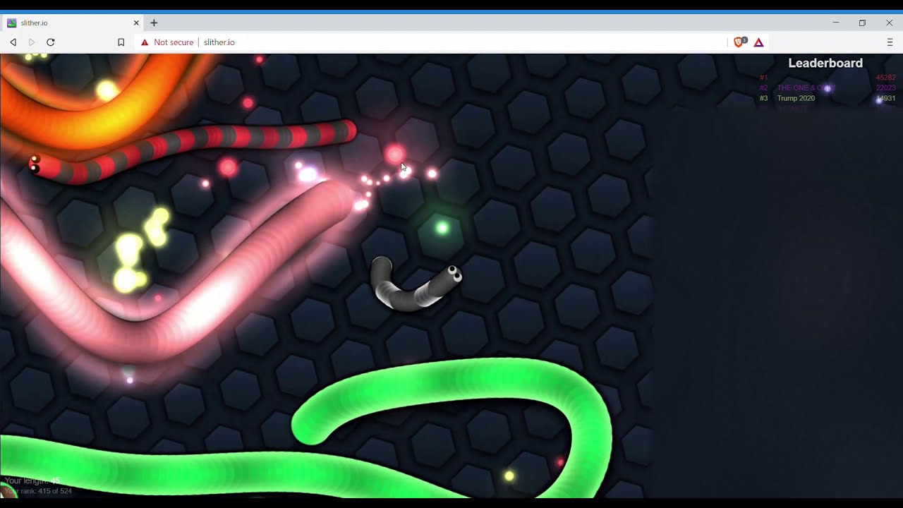 slither.io GAMEPLAY with Rylan - YouTube