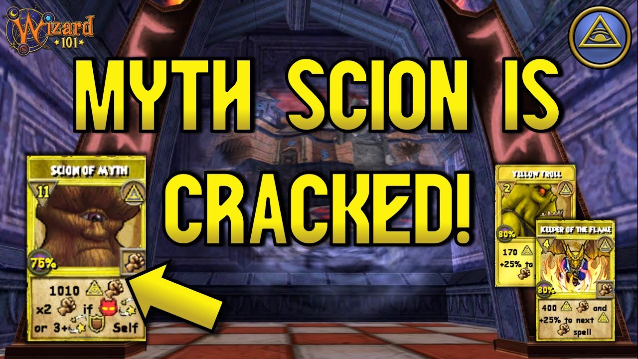 Wizard101: MAX MYTH PvP (140): Myth Scion Is INSANE! - YouTube