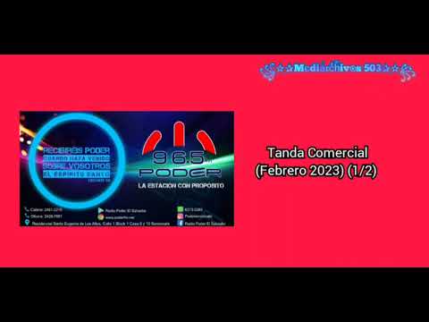 Radio Poder FM (96.5FM): Tanda Comercial (Febrero 2023)(1/2) - YouTube