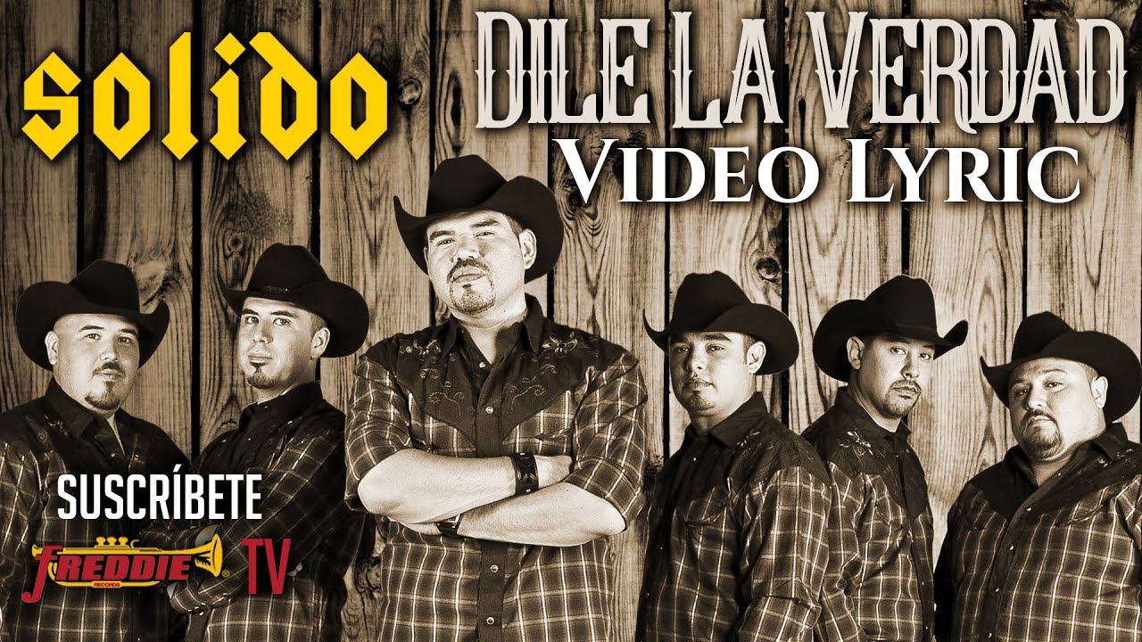 Solido - Dile La Verdad (Video Lyric Oficial) - YouTube