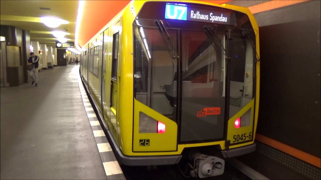 U-Bahn Berlin Konstanzer Straße U7 [Full HD] - YouTube
