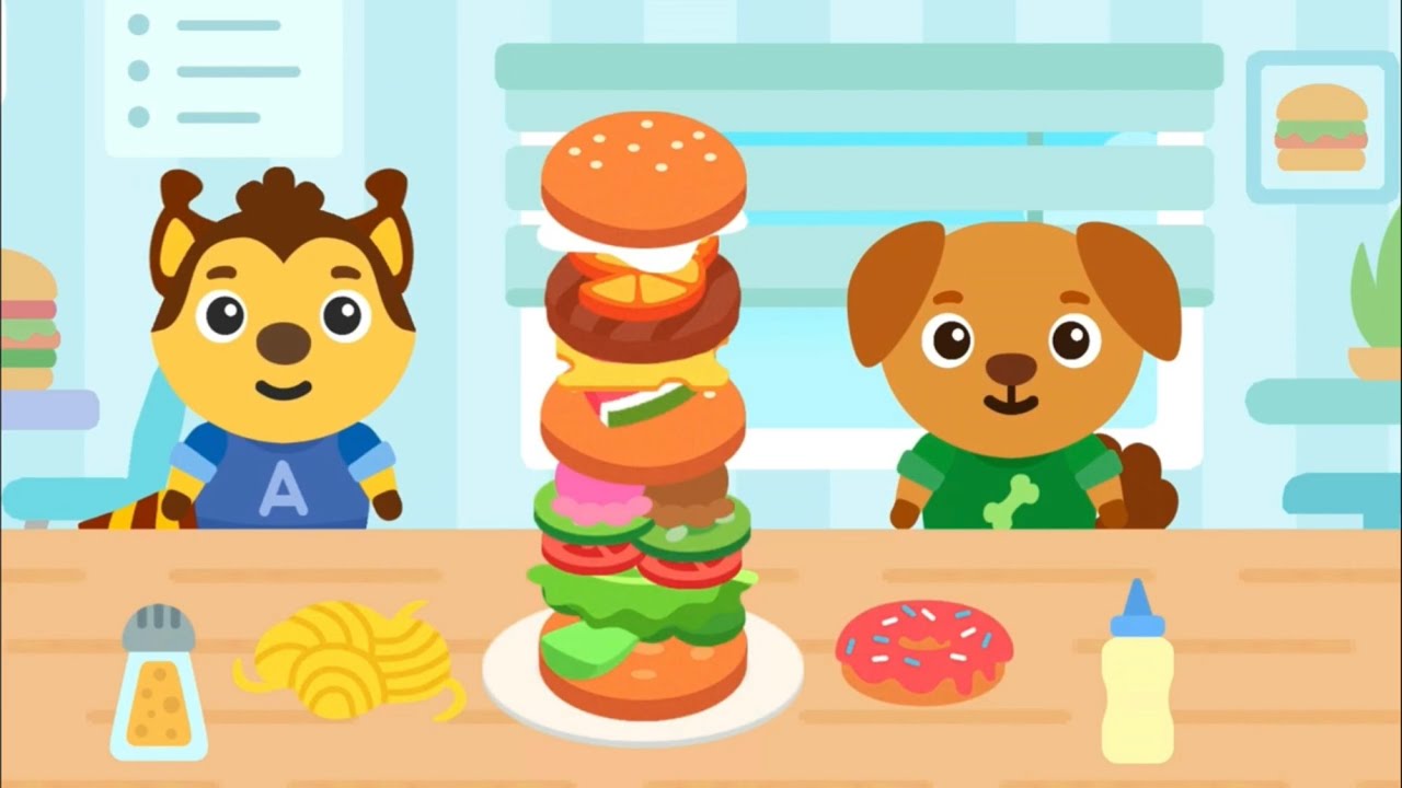 Eating video for Toddler | Animals eating food cartoon | animation ...