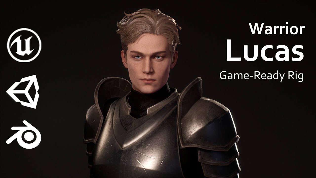 Lucas - Unreal Character Rig - YouTube