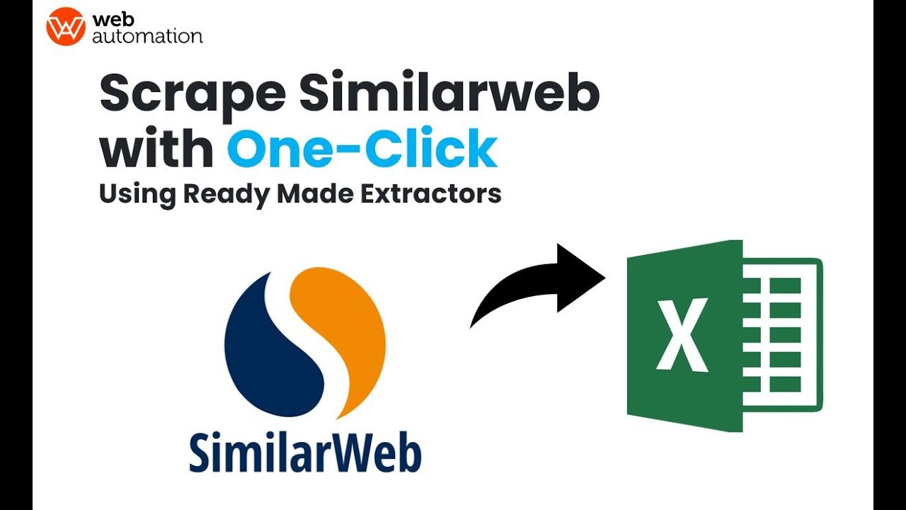 How to scrape similarweb (no code 2024) - YouTube