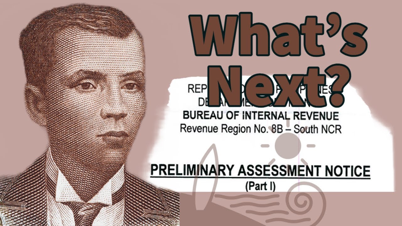 First step to do when a BIR Preliminary Assessment Notice (PAN ...