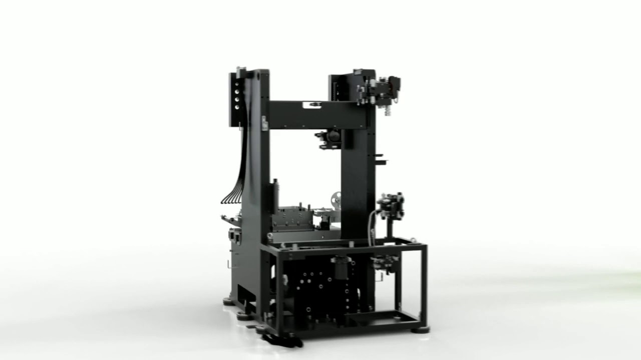 Vertical Insert Molding ENGEL Machine - YouTube