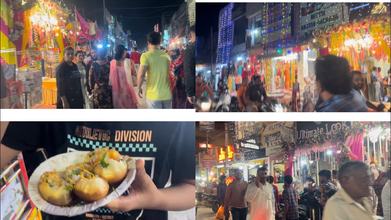 Diwali Preparations🥳 || Panchkula ki market😜 - YouTube