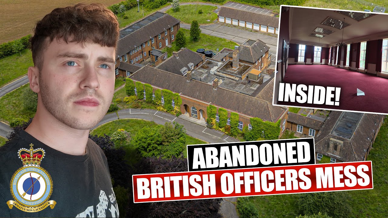 ABANDONED RAF Officers Mess 🔍 RAF Kirton - YouTube