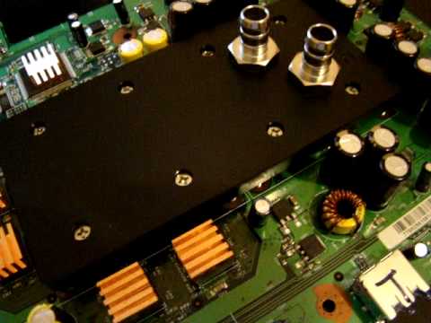 XSPC Water block XBOX 360 - YouTube