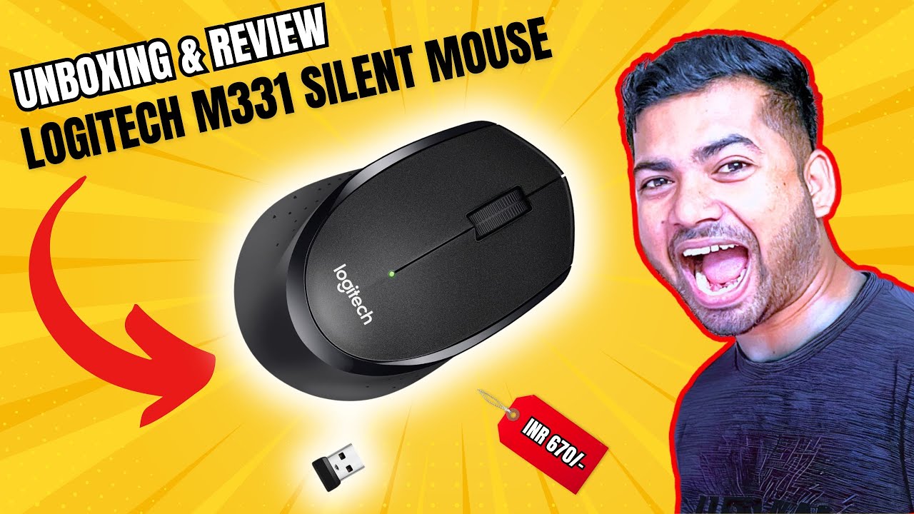 🔥Logitech M331 Silent Wireless Mouse || UNBOXING & REVIEW - YouTube