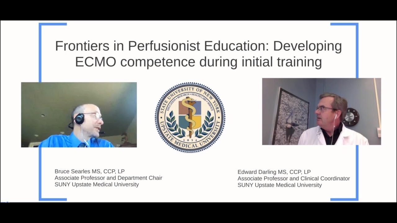 Frontiers in Perfusion Education: Developing ECMO Competence During ...