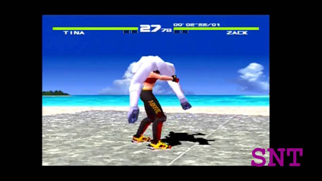 Dead or Alive - PS1 (Tina vs Zack) - YouTube