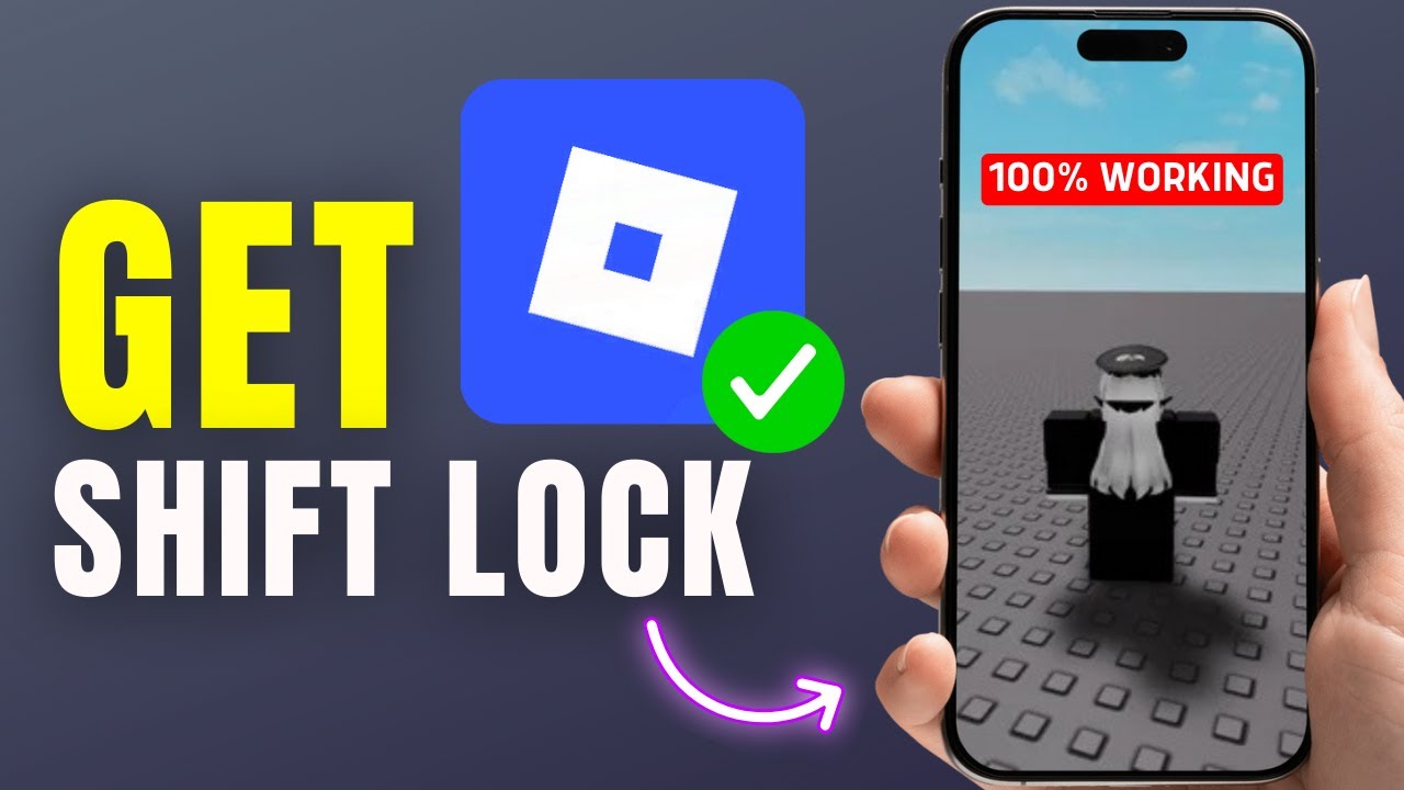 How To Get Shift Lock On Roblox Mobile - YouTube