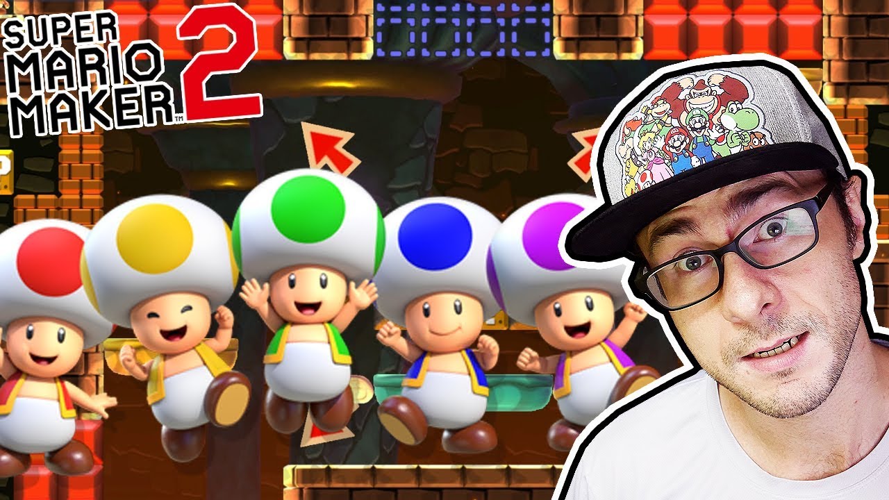THE TOADS ARE IN DANGER // Mario Maker 2 Story Mode [#4] - YouTube