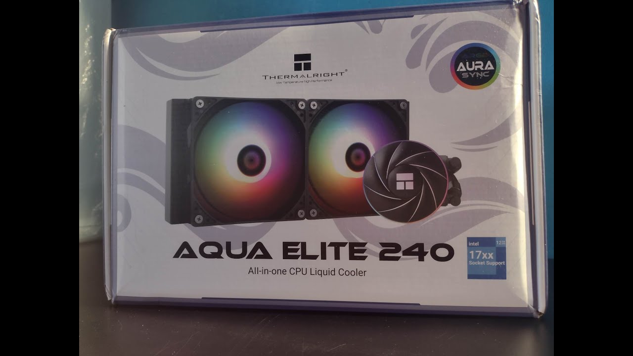 Unboxing Water cooler Thermalright Aqua Elite 240 / Aliexpress - YouTube