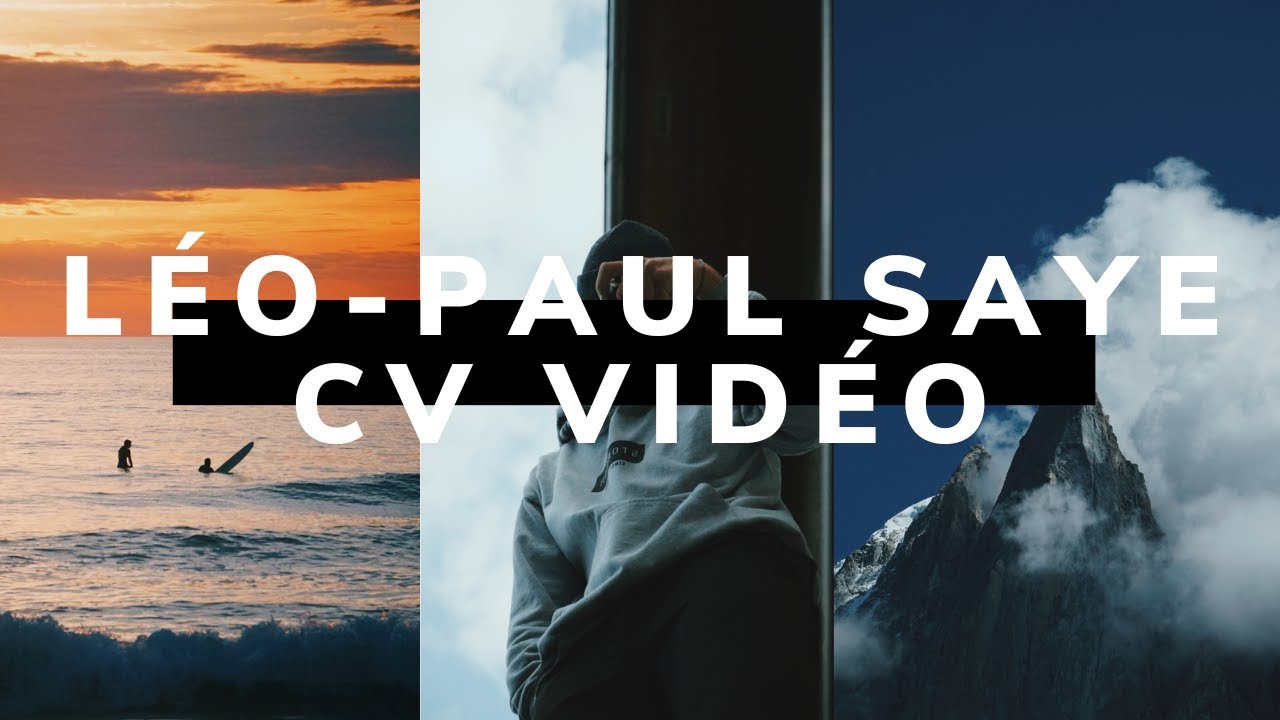 CV vidéo SAYE Léo-Paul - YouTube