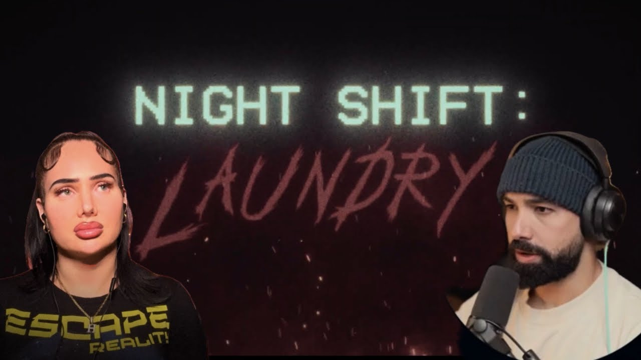 I reacted to a Hollow playthrough | Night shift laundry 🧺 . I’m not ...