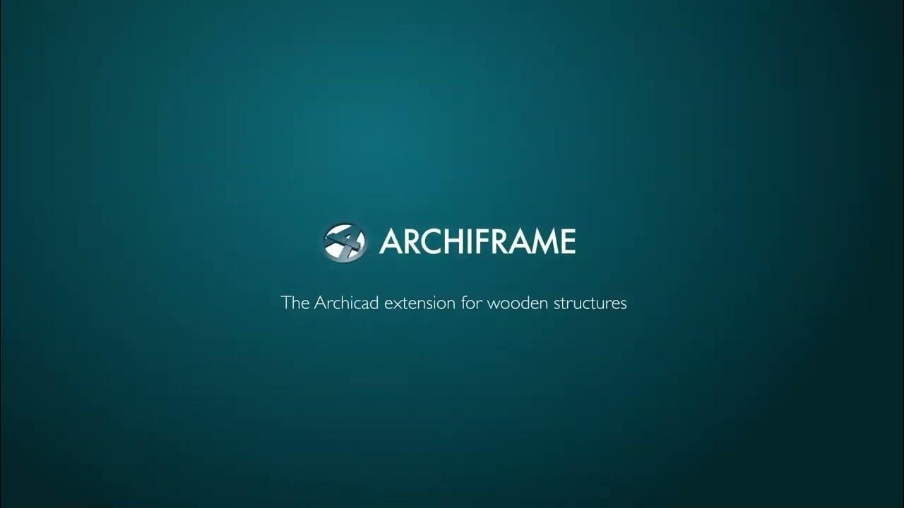New ArchiFrame Feature 2023: Drillings tool updated - YouTube