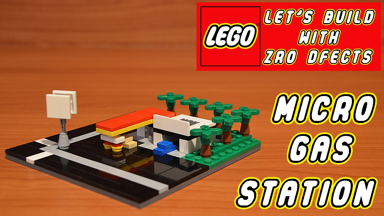 Lego Let's Build - Micro Gas Station - YouTube