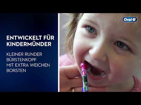 Oral-B Kids elektrische Zahnbürste für Kinder ab 3 Jahren