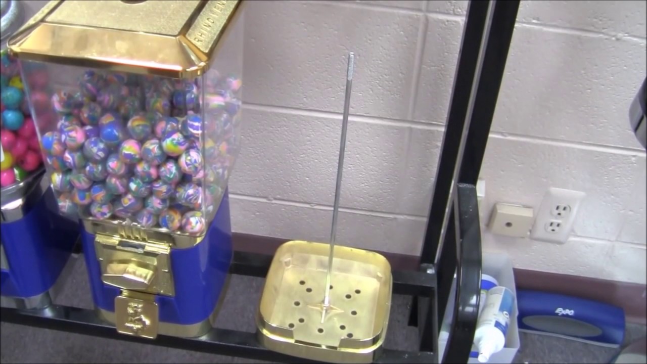How to Mount a Rhino Gumball or Candy Vending Machine to Bulk Vending ...