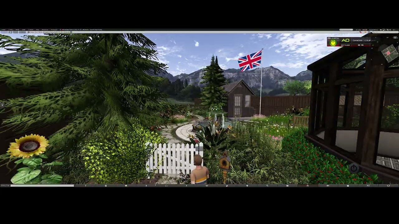 Second Life British Farm & Cottage update. - YouTube