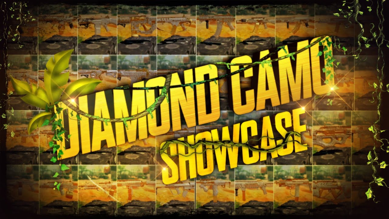 55 Diamond Camos Within 55 Days | All Diamond Camo Showcase - YouTube