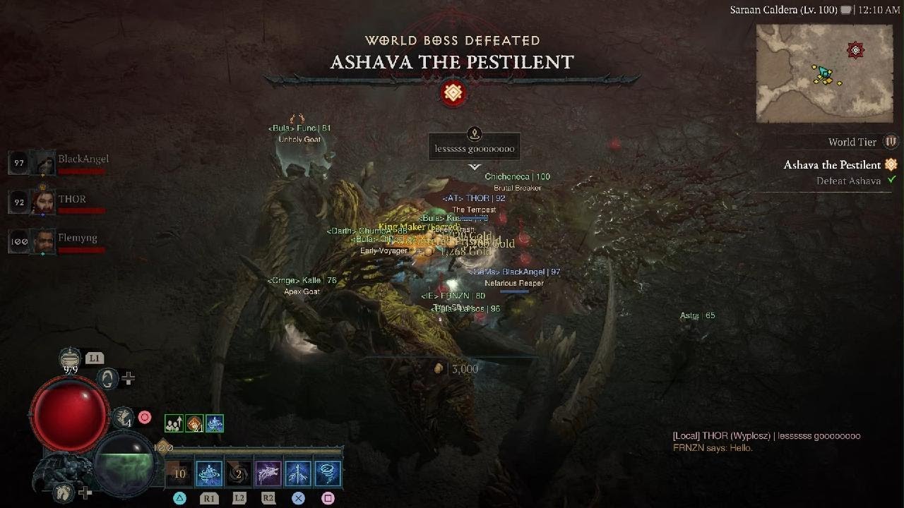 Diablo IV Stormwolf Druid 29s Ashava Kill - YouTube