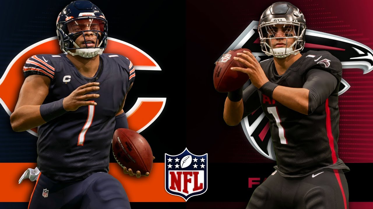 Chicago Bears vs Atlanta Falcons Week 11 Simulation (4K Video) Next Gen ...