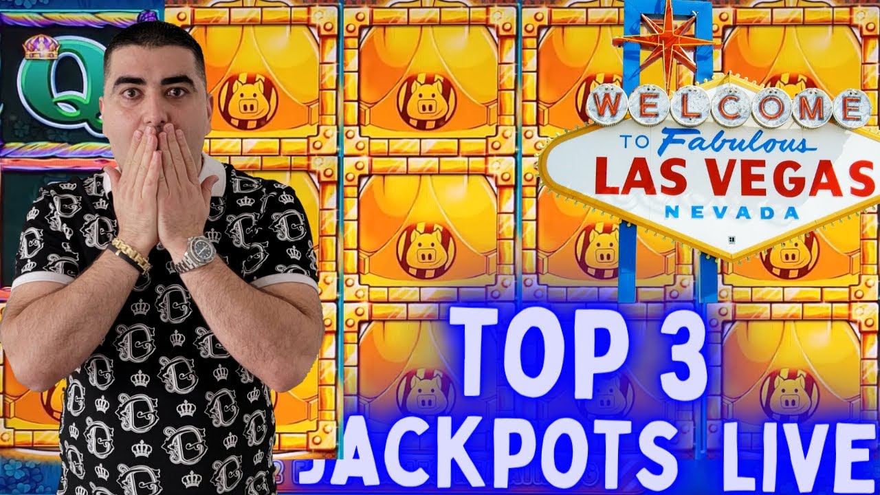 Top 3 Casino JACKPOTS Recorded LIVE In Las Vegas - YouTube