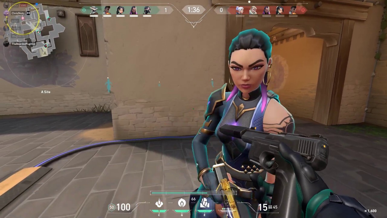 Valorant My boy SpotlessScrub with the clutch - YouTube