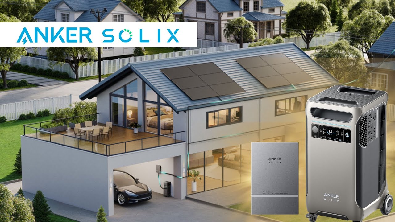 ANKER SOLIX - PANEL DE CONTROL - YouTube