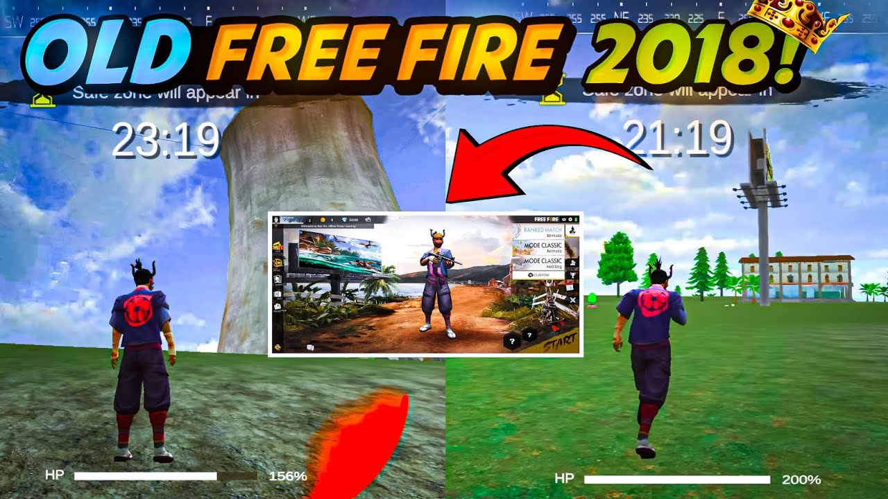 Old Free Fire Gameplay 2018! | Garena Free Fire - YouTube