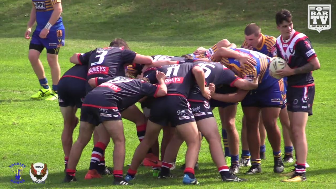 2018 CCRL U18s - Round 2 Highlights - Toukley Hawks v Erina Eagles ...