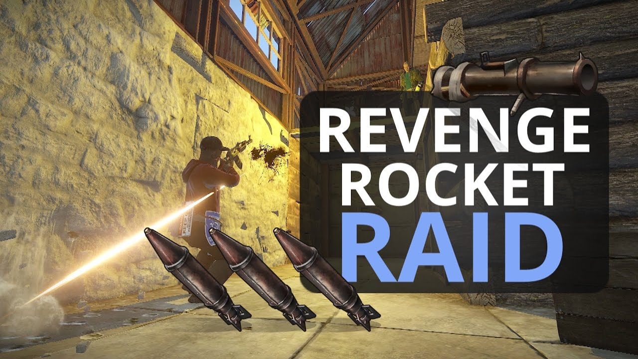THE REVENGE ROCKET RAID (SO MUCH LOOTS)!!! Rust Dual Survival S1 Ep4 ...